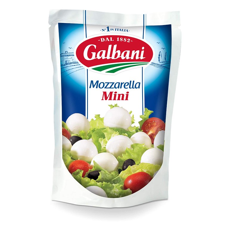 Sir mocarela sveži punomasni mini 150g Galbani