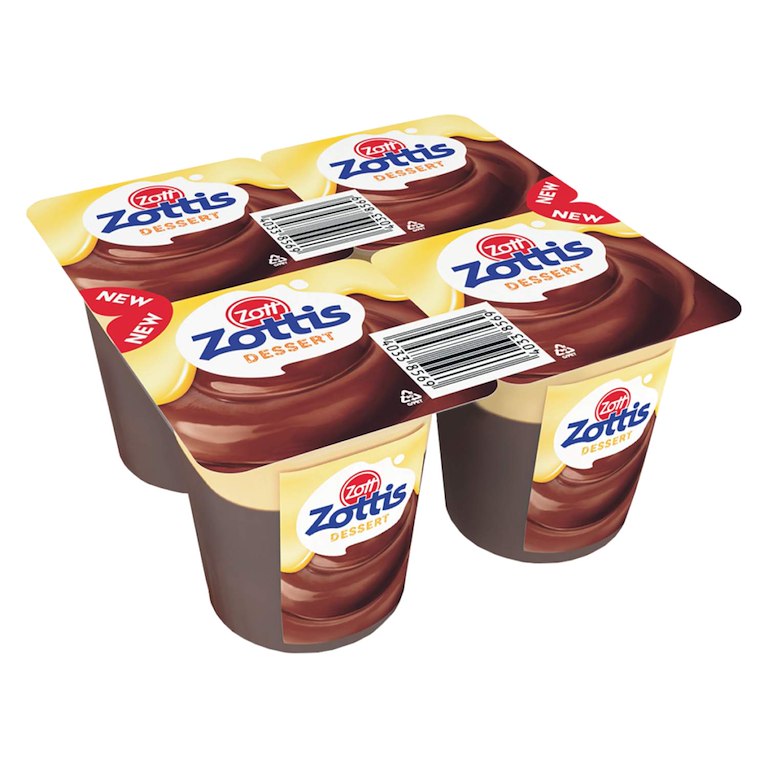 Desert Zottis čoko-vanila 115g Zott