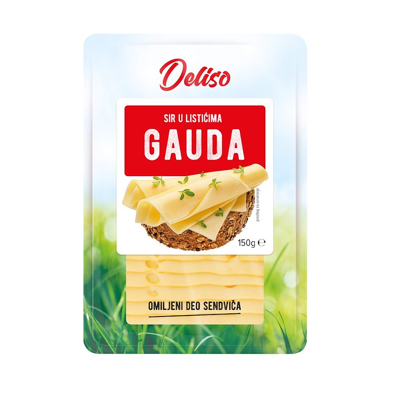Sir gauda slajs 150g Deliso