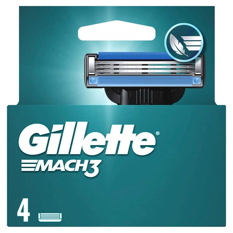 Patrone za brijanje Mach 3 4/1 Gillette