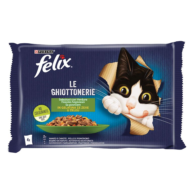 Hrana za mačke multipack meso 4x85g Felix