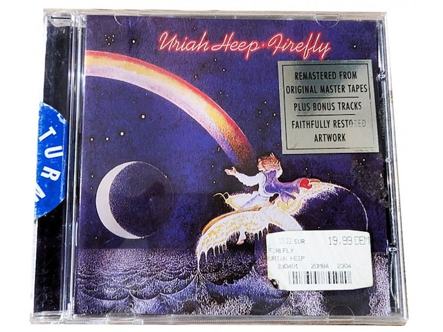 CD URIAH HEEP - Firefly (1997) UK, bonus, ODLIČAN