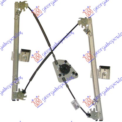 PODIZAC PREDNJEG PROZORA ELEKTRICNI (BEZ MOTORA) (A KVALITET) Leva str. KIA CEED 5D 2007-2010 (ED) (OEM: 824711H000)
