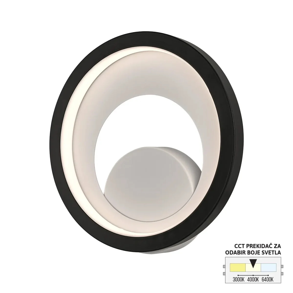 LED zidna lampa F2060-⁠7Z BK CCT