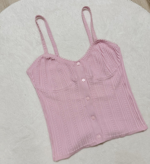 FB new yorker top roze s