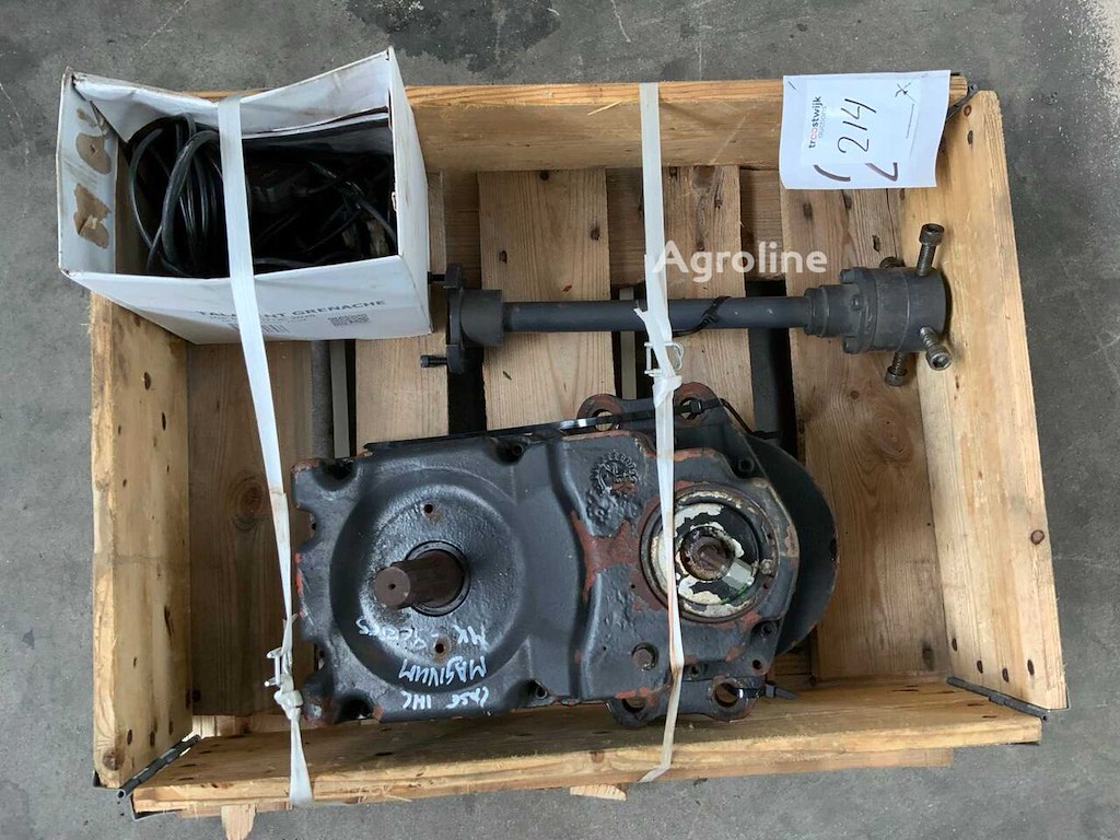 Prodaje se Zuidberg Case magnum MX PTO traktor točkaš na aukciji