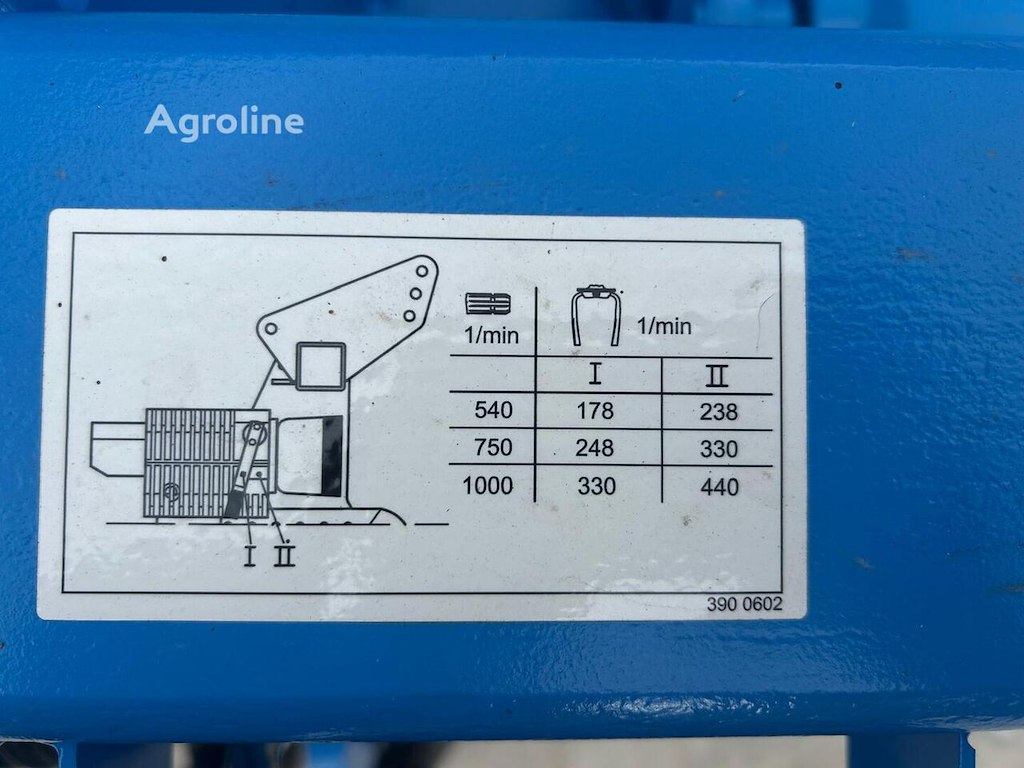 Nova Lemken Zirkon 12 zupčasta drljača