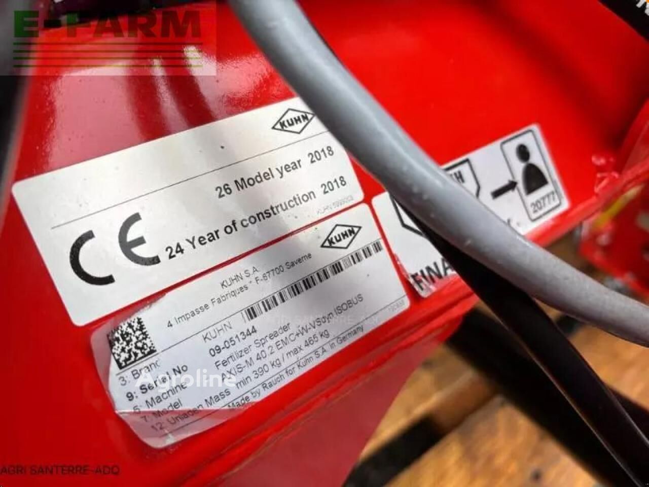 Kuhn axis 40.2 nošeni rasipač