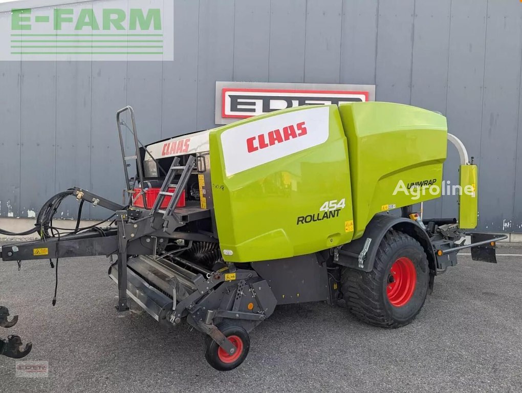 Claas rollant 454 rc uniwrap balirka za četvrtaste bale