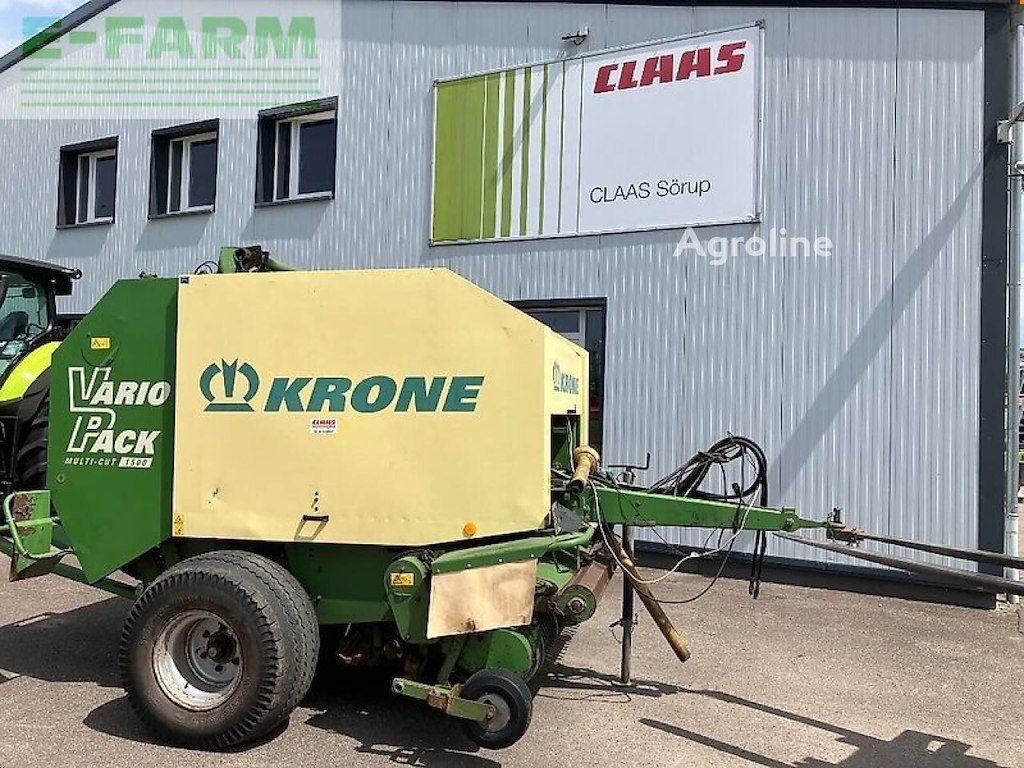 Krone variopack 1500 as balirka za četvrtaste bale