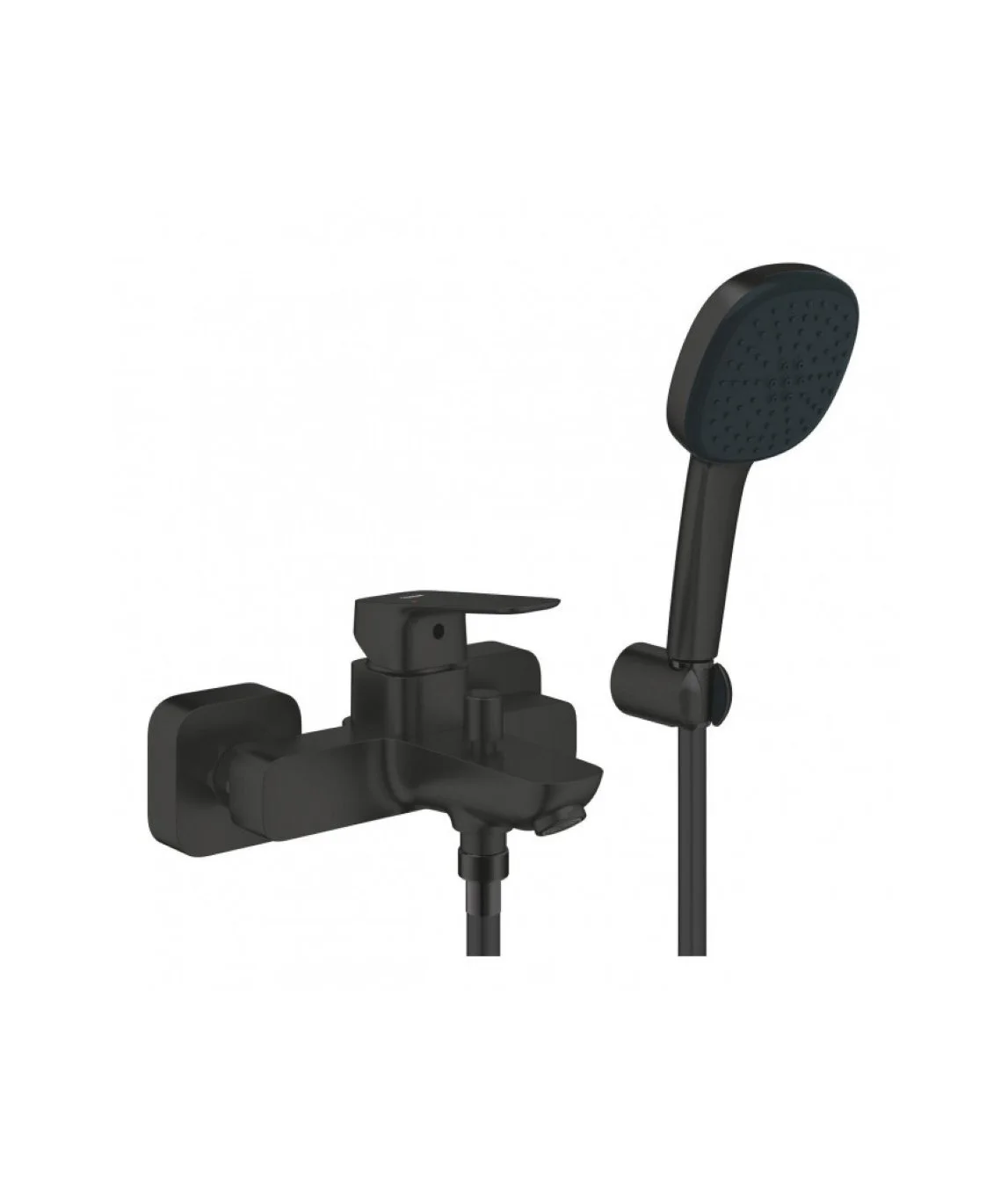 SLAVINA GROHE CUBEO ZA KADU SA TUŠ SETOM MATT BLACK 1018142430