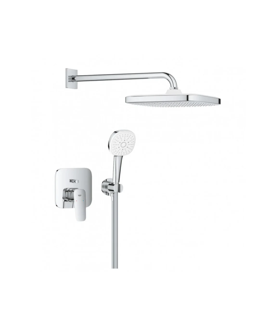 SLAVINA GROHE CUBEO UGRADNI SET SA TEMPESTA TUŠEM 250MM CUBE 1053360000