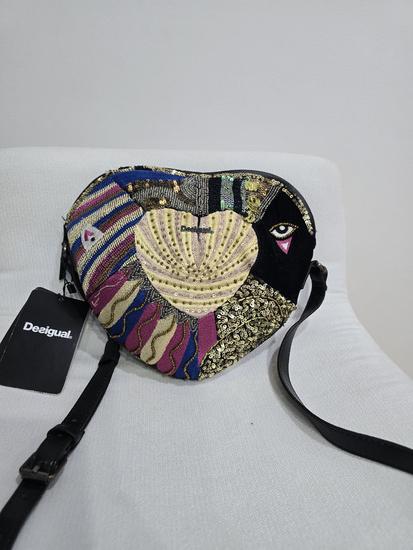 Desigual torbica srce