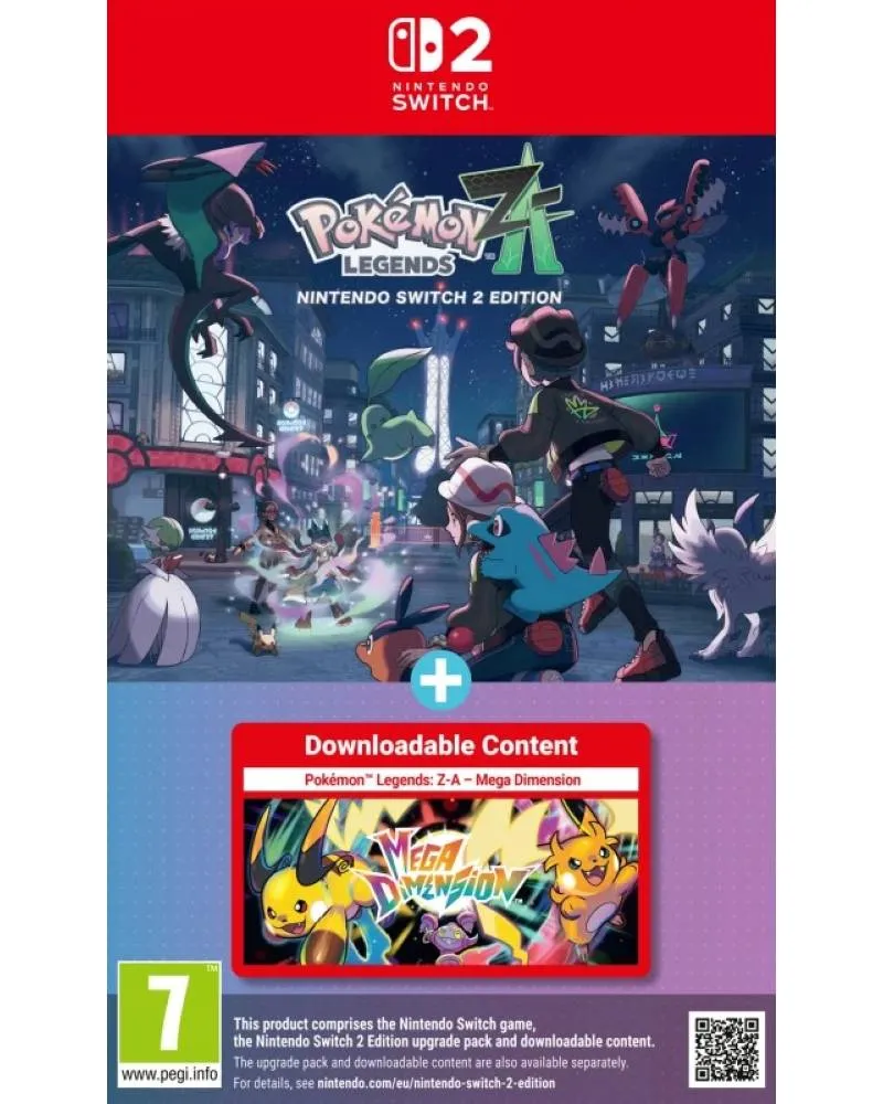 Switch 2 Pokemon Legends Z-A + Mega Dimension Bundle