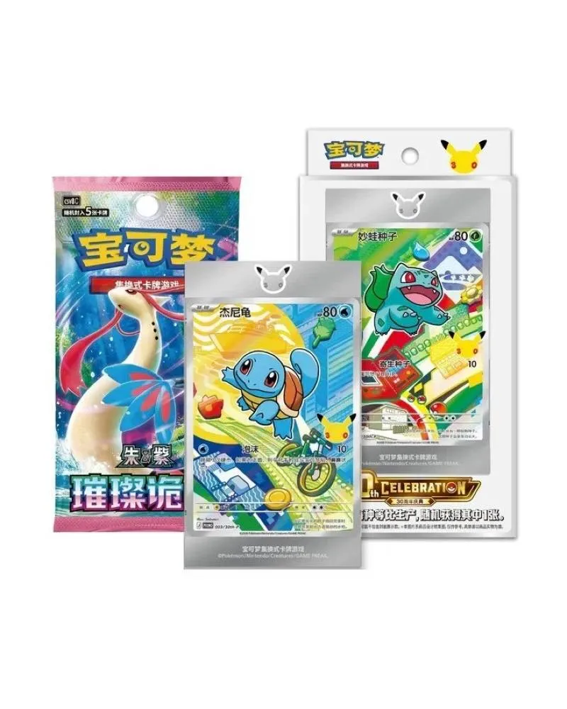 Društvena igra - Pokemon - TCG 30th Anniversary Celebration - Original Partner Card Set Vol. 1 - Simplified - Chinese