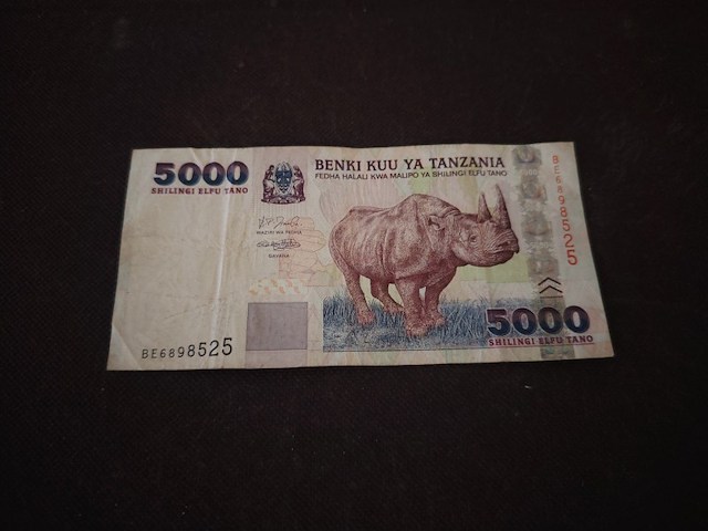 TANZANIA 5000 SHILINGI - 16 -