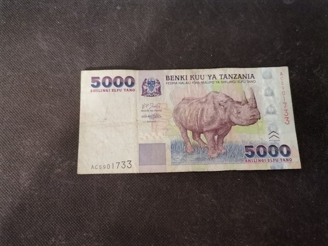 TANZANIA 5000 SHILINGI - 5 -