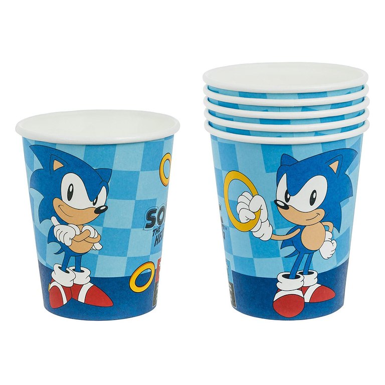 Sonic čaše 6 kom