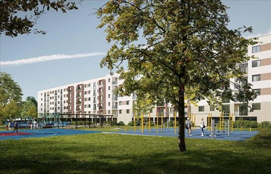 Trosoban stan novogradnja Mirijevo, 81.89m2, bez p