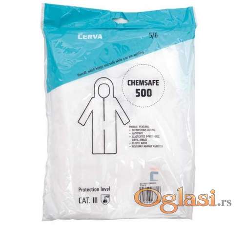 Chem Safe 500 antistatik kombinezon