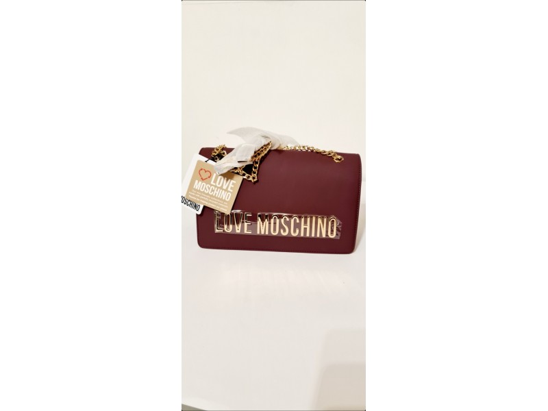 Ženska torbica na preklop Love Moschino NOVO