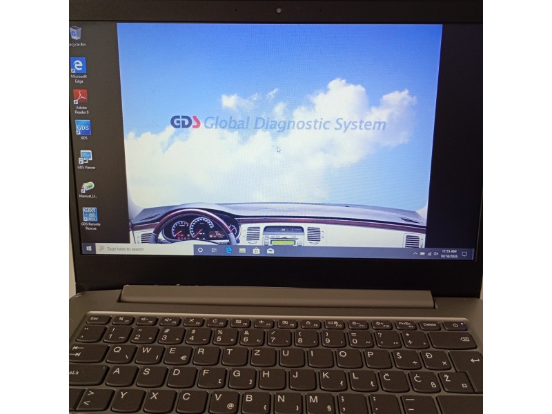 Laptop sa Hyundai GDS dijagnostikom