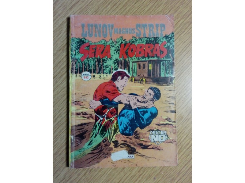 MISTER NO broj 852 - Sera Kobras (LMS)