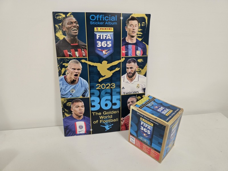 Fifa 365 2023 album i puna kutija sa 50 kesica