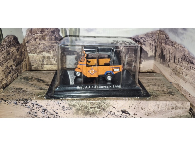 DeAgostini Taxi Bajaj Jakarta (1990) 1:43