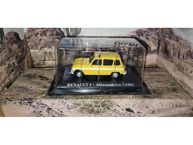DeAgostini Taxi Renault 4 Antananarivo (1984) 1:43