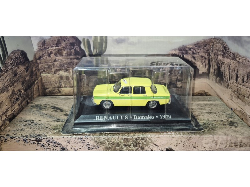 DeAgostini Taxi Renault 8 Bamako (1970) 1:43