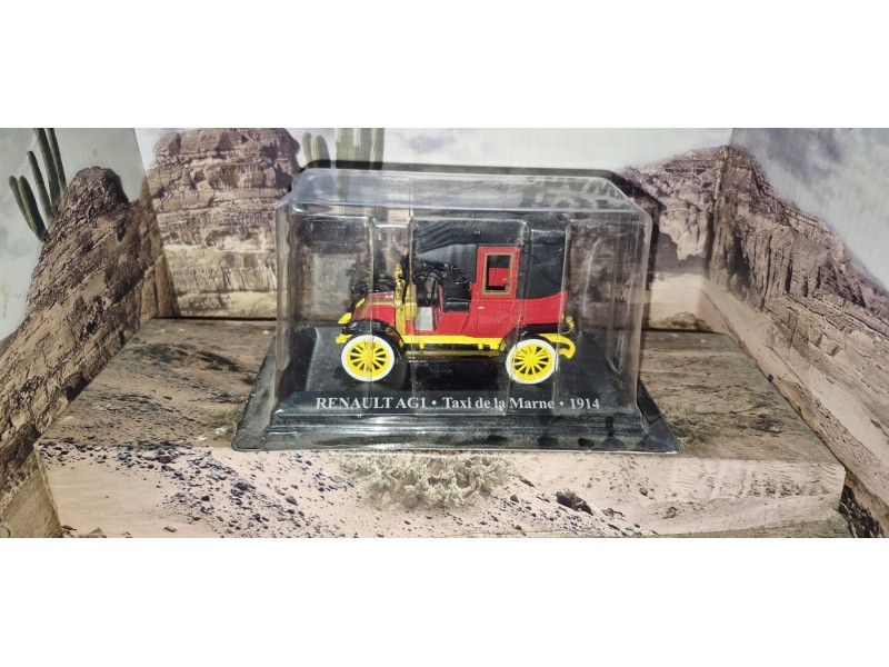 DeAgostini Taxi Renault AG1 Taxi De La Marne (1914)1:43