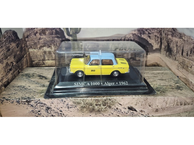 DeAgostini Taxi Simca 1000 Alger (1962) 1:43