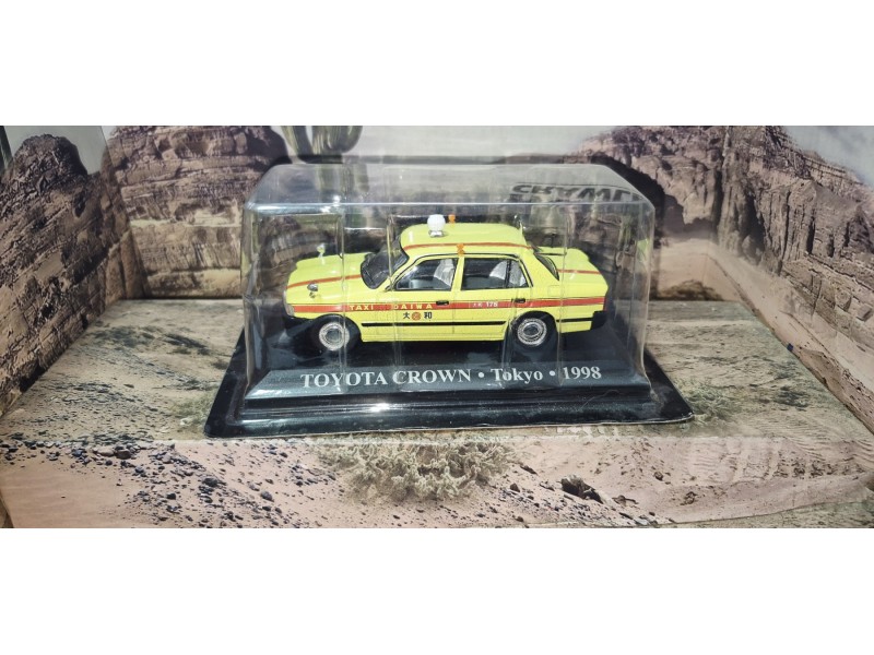 DeAgostini Taxi Toyota Crown Tokyo (1998) 1:43