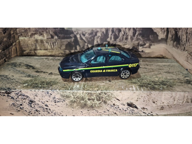 Burago Alfa Romeo 156 Polizia 1:43