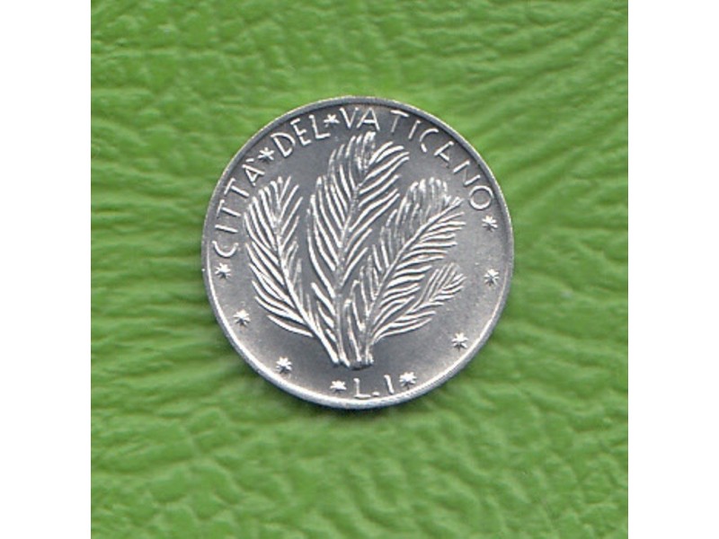 VATIKAN.1.LIRA.1971.FAO.JUBILARAC.