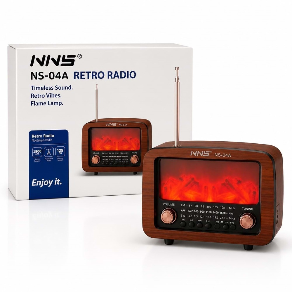 Retro radio NS-04A
Retro radio NS-04A – klasičan dizajn i poseban šarm