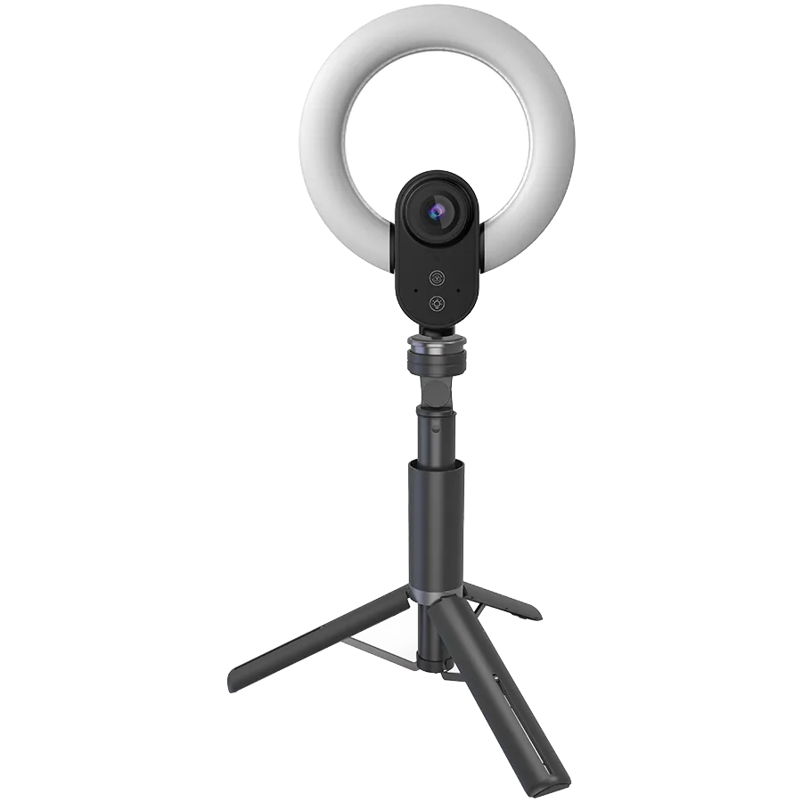 LORGAR Streaming Webcam Circulus 910 5MP Ring Light