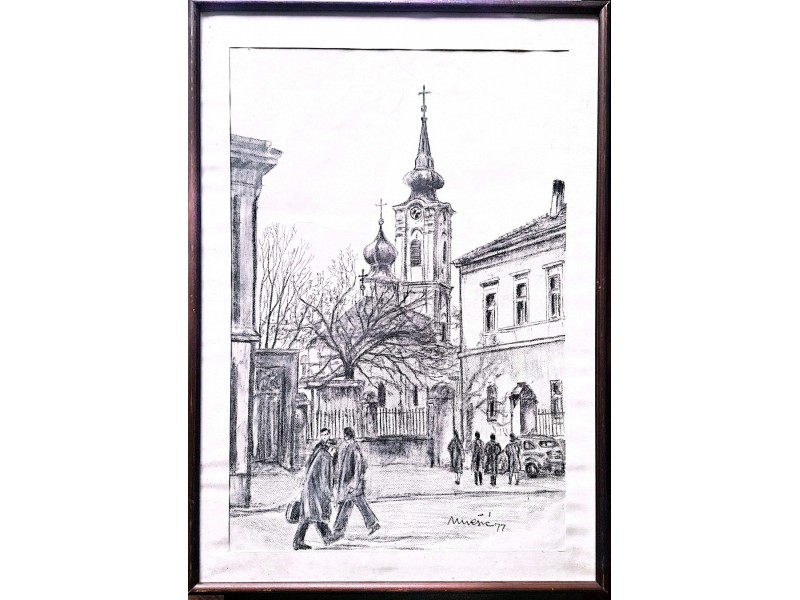 Nikolajevska crkva u Novom Sadu 1977