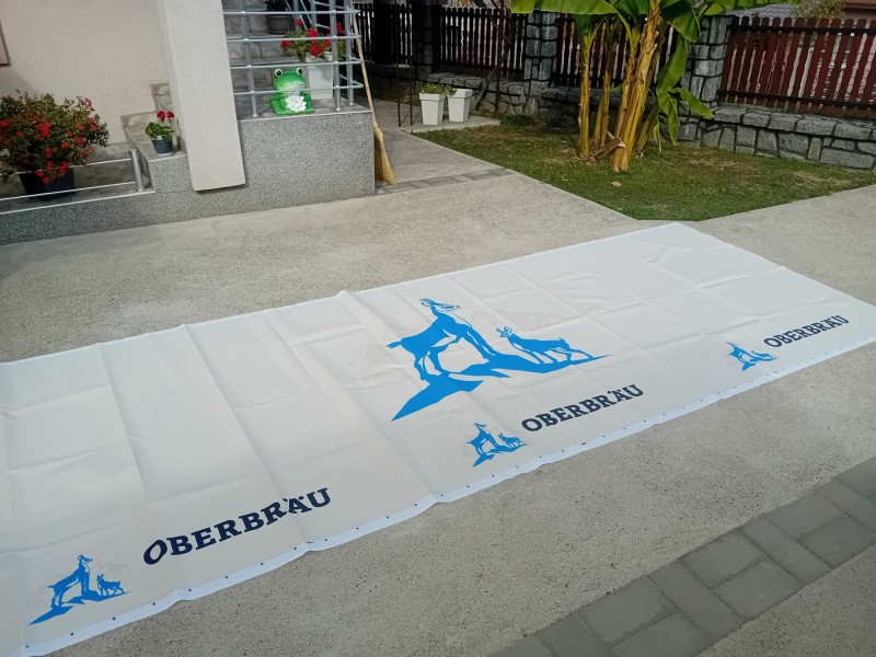 cirada platno bez Oberbrau 4,00x1,60m kao nova