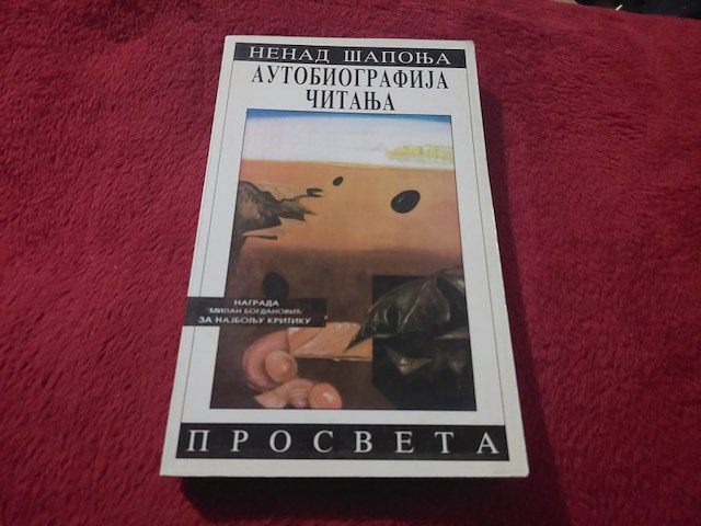 Autobiografija čitanja Nenad Šaponja