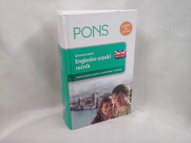PONS Univerzalni englesko srpski rečnik novo