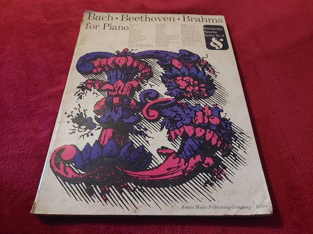Bach Beethoven Brahms for piano