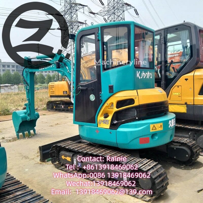 Kubota U25 mini bager