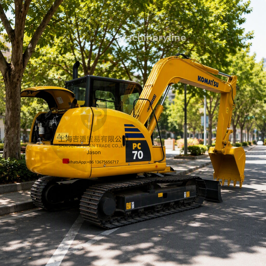 Komatsu PC70 bager guseničar