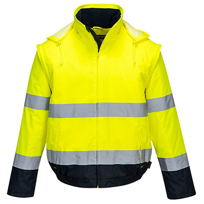 JAKNA PILOT C464 HIVI 2U1 CONTRAST ESSENTIAL LITE, ŽUTA