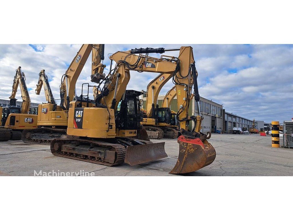Caterpillar 315FL bager guseničar
