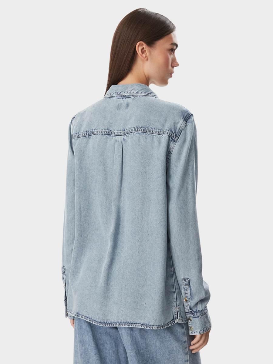 GUESS ŽENSKA TEKSAS KOŠULJA PLAVA GW6YH19 D1353 CTGS