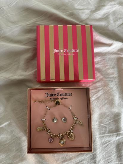 Juicy Couture Narukvica + Minđuše set