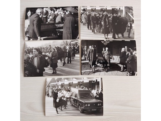 Fotografije sa sahrane